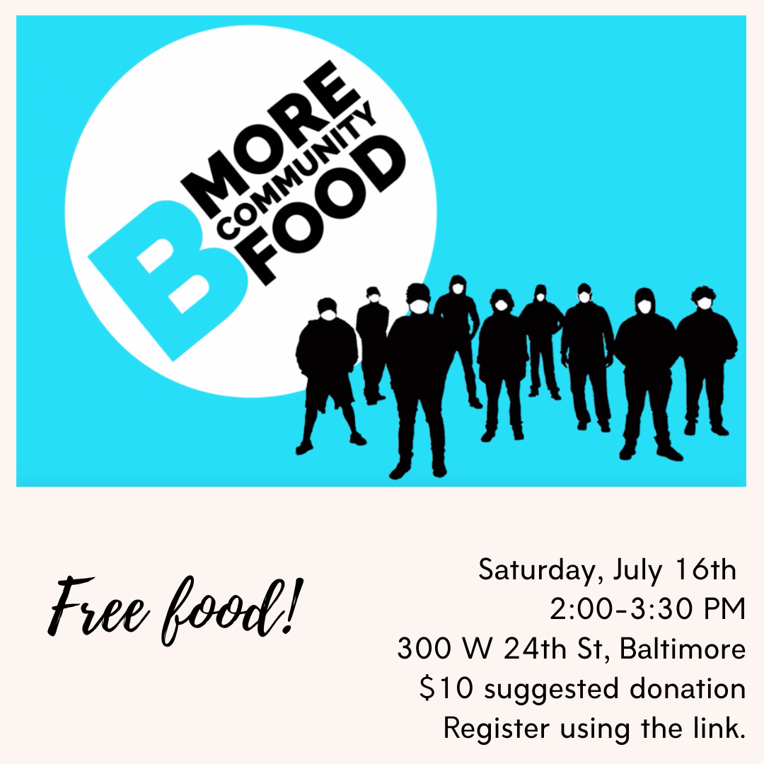 Food Giveaway from Bmore Community Food! · UMBC Department of Education ...